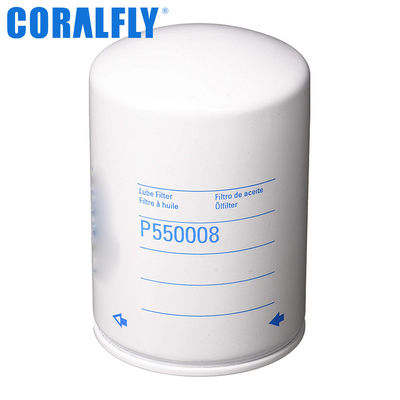 99.99% Efficiency Tractor Diesel Filter P550008 Oil Filter Donaldson