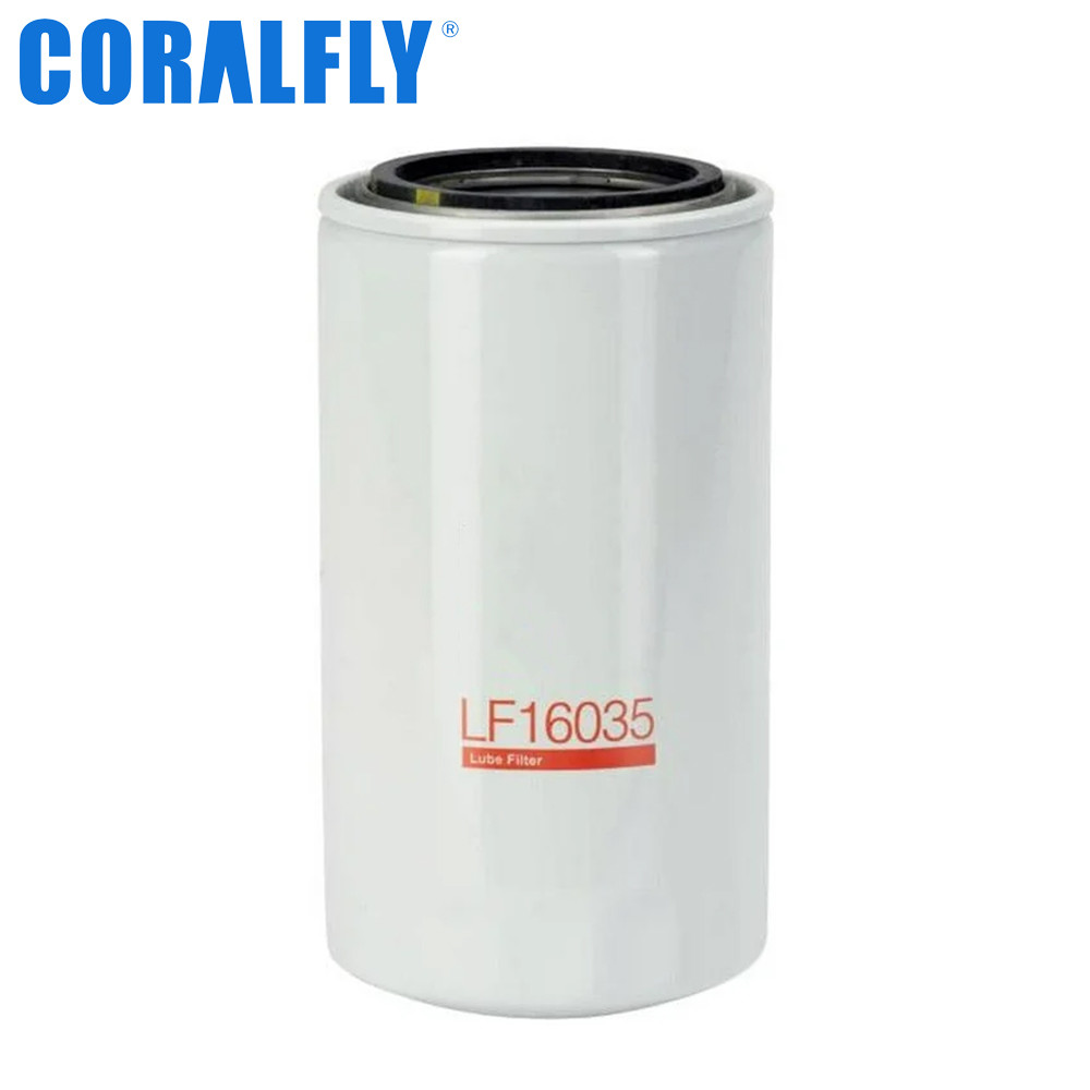 Spin On ISO 4548-12 CORALFLY Oil Filter CORALFLY Lf16035 Cross Reference