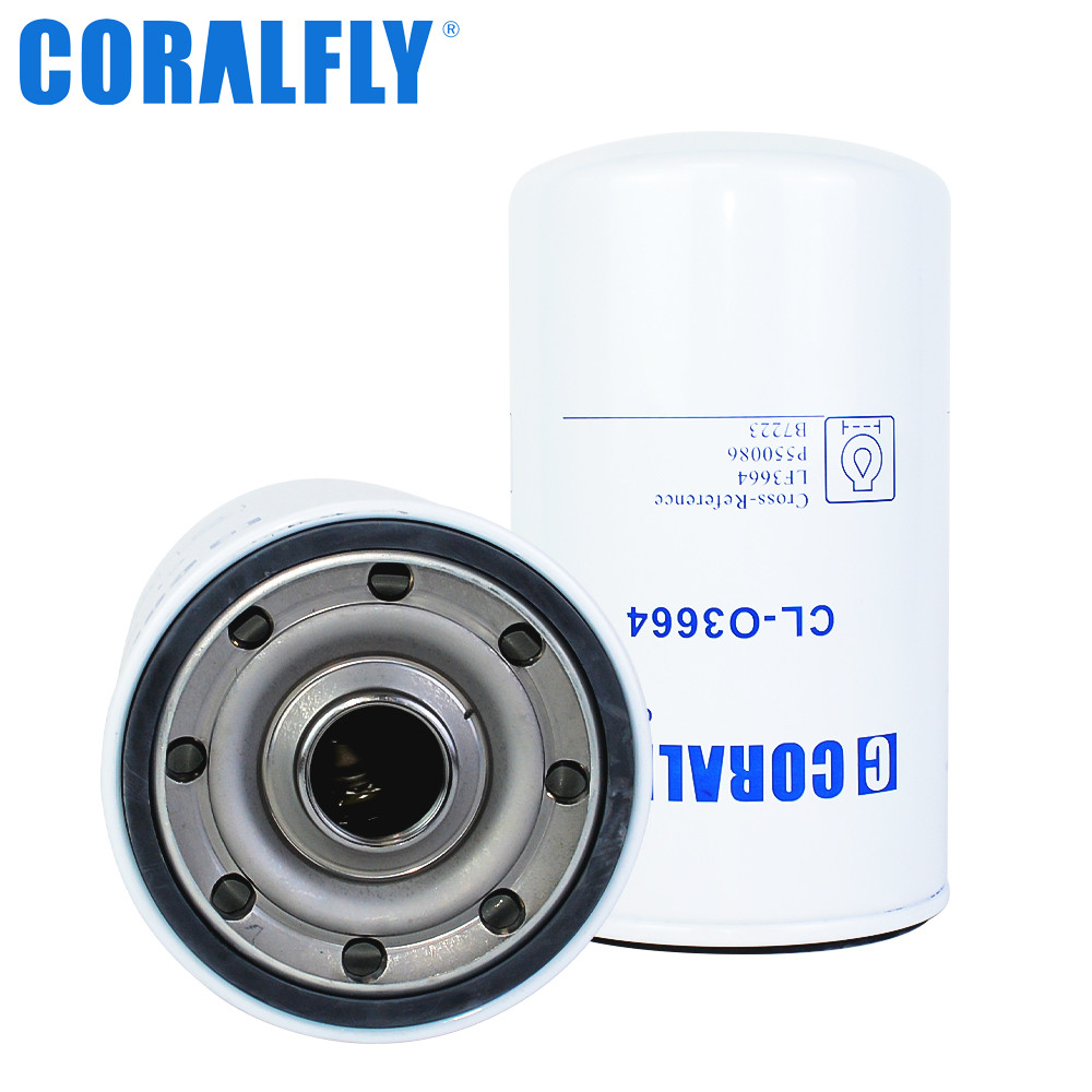 Coralfly Construction Machinery Oil Filter LF3664 P550086 B7223 For ...