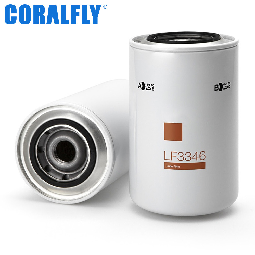 99.99% Efficiency Diesel Truck Filters Lf3346 CORALFLY Oil Filter