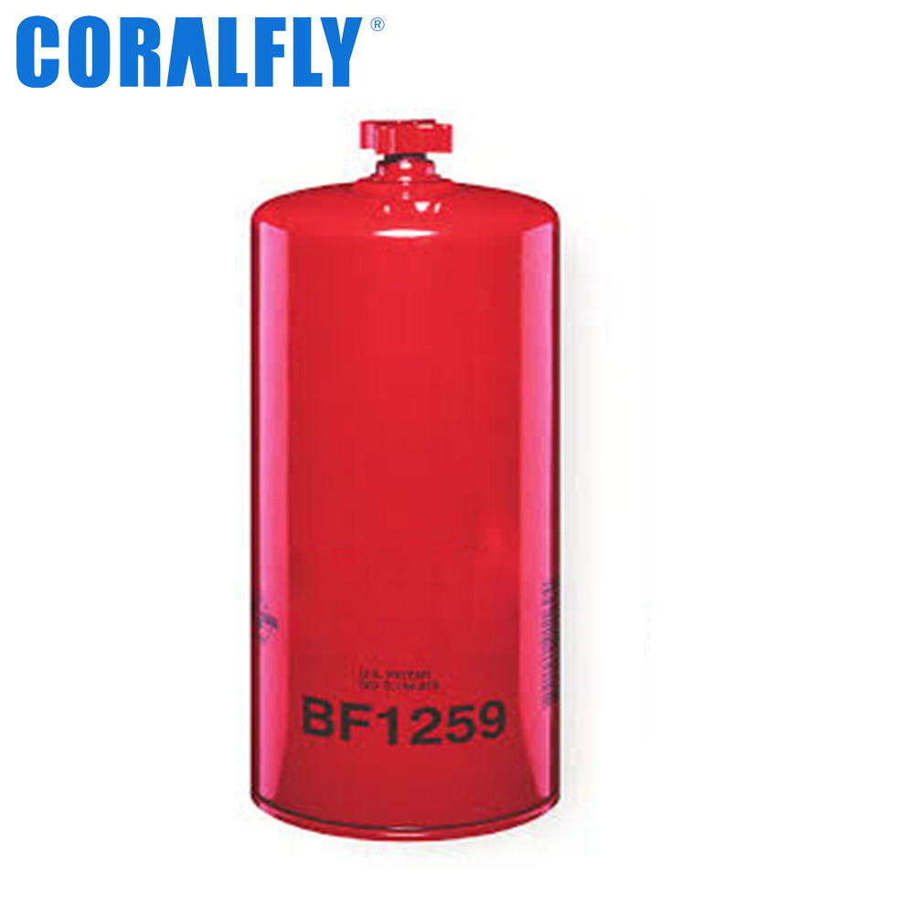 Spin On BF1259 Fuel Filter 10 Micron Baldwin Diesel Fuel Water Separator