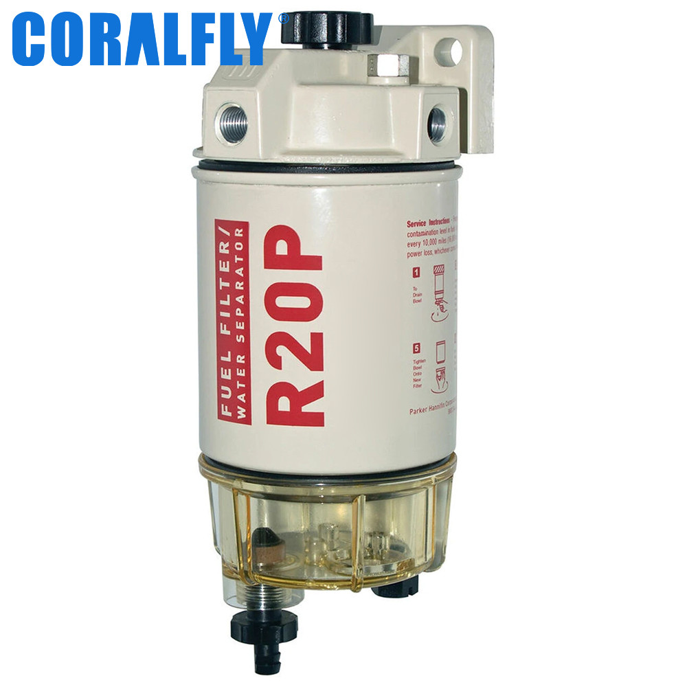 Standard Size R20p Racor Fuel Filter Spin On With Bowl Thread
