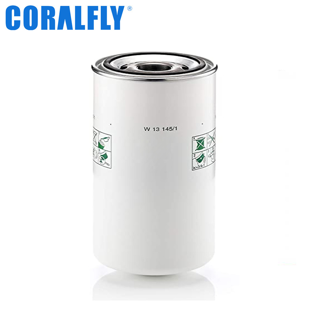 ISO 4548-12 W13145 Diesel Engine Oil Filter 100psi