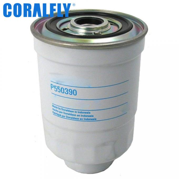 Spin On P550390 For CORALFLY Fuel Filter Water Separator Warranty 1 Year